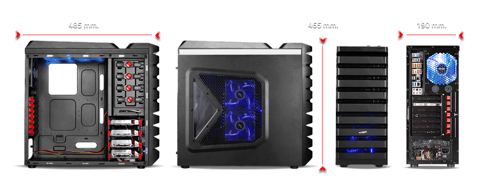 NEW BYTES GABINETE GAMER GABINETE SENTEY ABADDOM II GS6070 SENTEY NEW BYTES GABINETE GAMER GABINETE SENTEY ABADDOM II GS6070 SENTEY