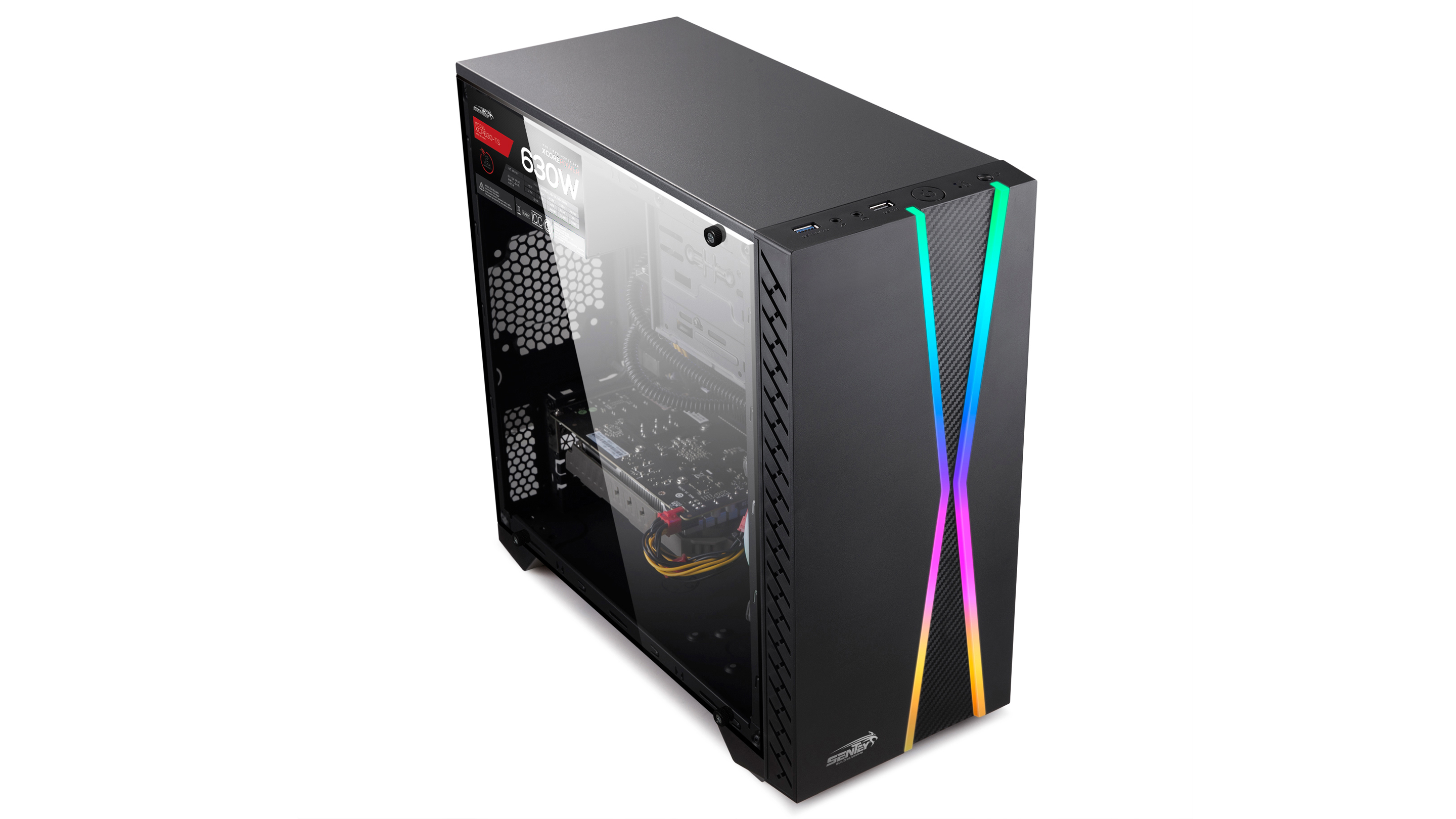 Sentey :: GABINETE Sentey X10 Rainbow X10