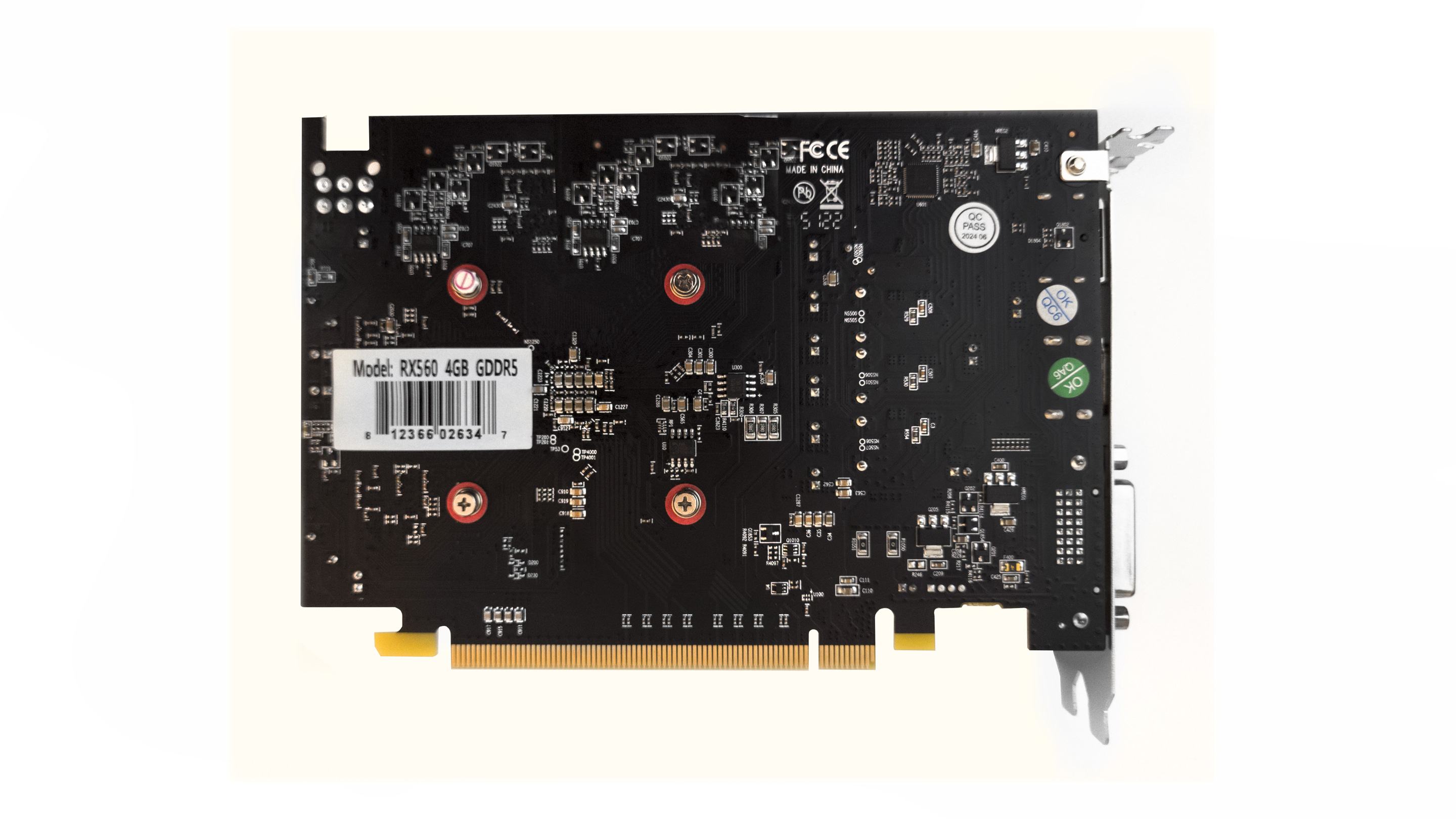 Sentey :: RX Radeon 560 4GB GDDR5 Dvi DisplayPort HDMI RX 560 4GB